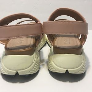 nuovo | Shoes | Nuovo By Hawkins Sz 75 Pink Sandal Shoe Slide | Poshmark